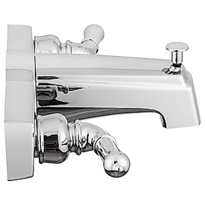 Dura Faucet Economical Two Handle Classic Tub and Shower Faucet Diverter for Handheld Shower (Chrome Polished)