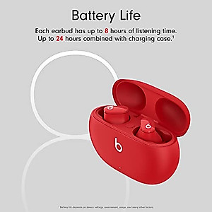 Beats Studio Buds - True Wireless Noise Cancelling Earbuds Red with AppleCare+ (2 Years)