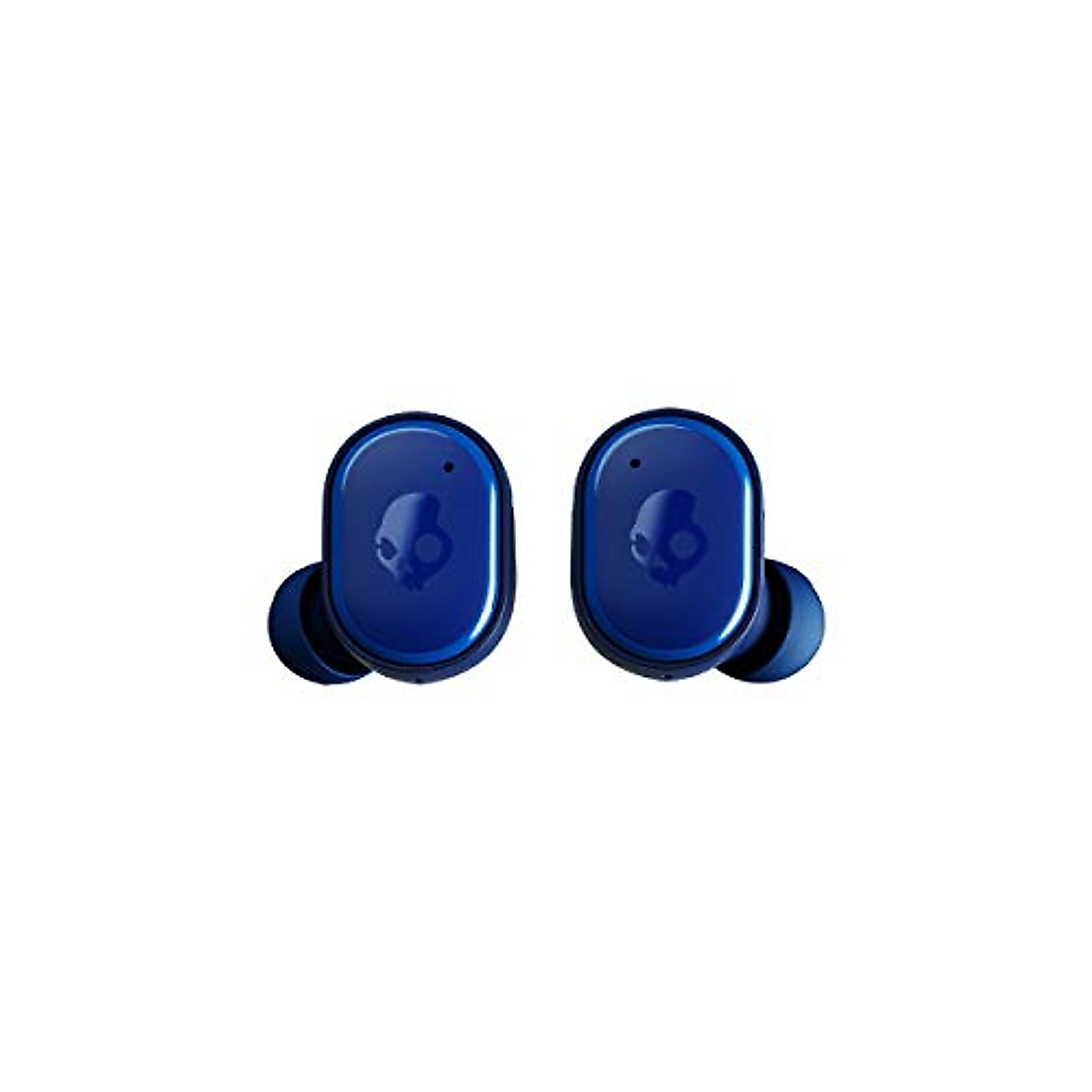 Skullcandy Grind In-Ear Wireless Earbuds, 40 Hr Battery, Skull-iQ, Alexa Enabled, Microphone, Works with iPhone Android and Bluetooth Devices - Dark Blue/Green
