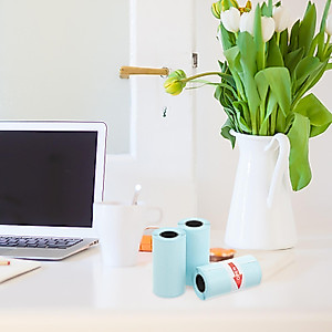 Lurrose 3 Rolls Product Labels Product Tags Tag Printer Paper Label Stickers Printer Tag Stickers Correcting Stickers with Adhesive Applique Printing Paper Accessories Student