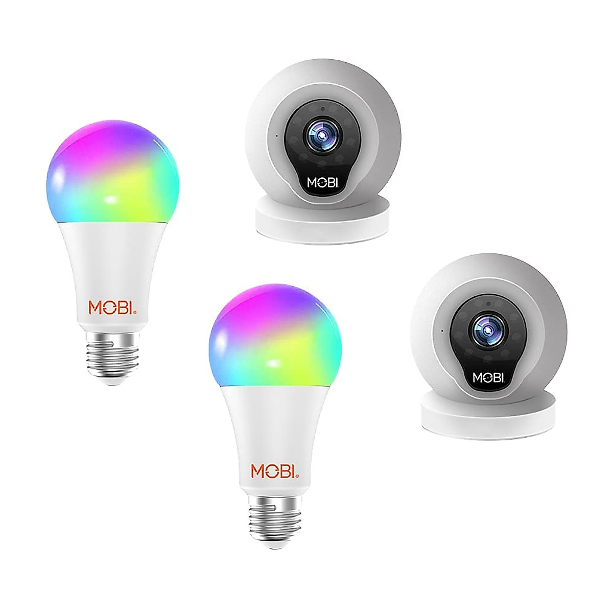 MobiCam WiFi Wireless Baby Camera Monitor, Hd Surveillance Video, Two-Way Talk, Night Vision Motion, Remote Surveillance Cam System and Smart Home Starter Kit