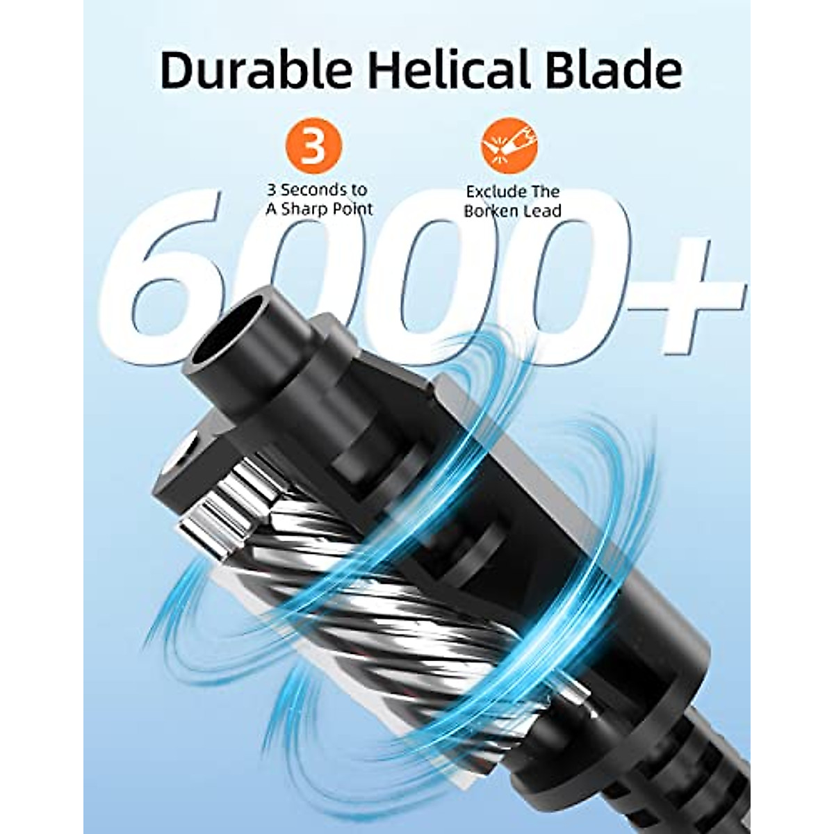 ZMOL Electric Pencil Sharpeners, Classroom Pencil Sharpener,Heavy Duty for 6-8mm Wooden/Colored Pencils,3 Sharpness Settings,Essential School Supply for Classroom Office Home