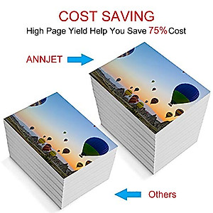 ANNJETPRINT Remanufactured for hp 02 Ink Cartridges Replacement for HP 02 Printer Ink cartridges Work for HP PhotoSmart C6280 C7280 8250 D7460 C8180 C6250 Printer (2BK/1C/1M/1Y/1LC/1LM, 7-Pack)