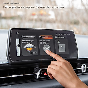 INNOSURE Tempered Glass Screen Protector for Toyota GR Supra 2020/2021/2022/2023/2024/2025 2.0 3.0 3.2 A90 A91 MK5 8.8" Touchscreen Anti Glare (Matte)