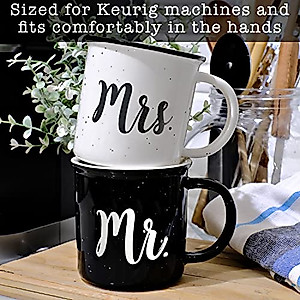 Mr and Mrs Mugs 11 Ounce, Ceramic Campfire Coffee Mugs, Novelty Coffee Mug, Mr and Mrs Coffee Mugs Set, Unique Coffee Mugs, Mr & Mrs Mugs, Coffee Mug Mr Mrs, Couples Mugs, Mr Mrs Coffee Cups
