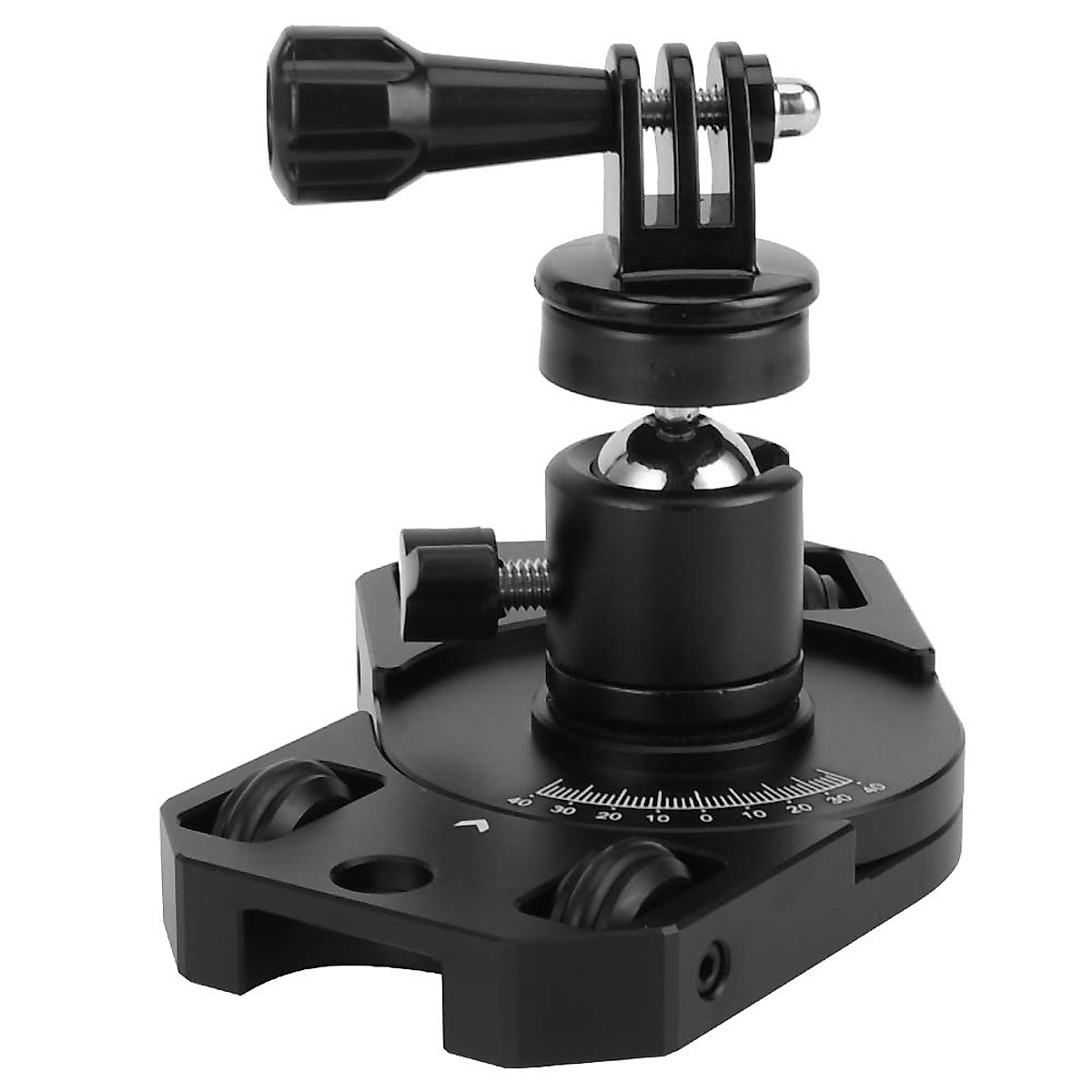 Romantic Valentine's Day Aluminium Alloy Photography, Leftwei Desktop Stabilization Photography Trolley Action Camera Stabilizer for Various Sports Cameras