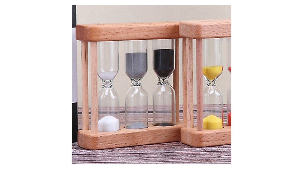 MagiDeal Wooden Sand Timer - Stylish & Functional Decor