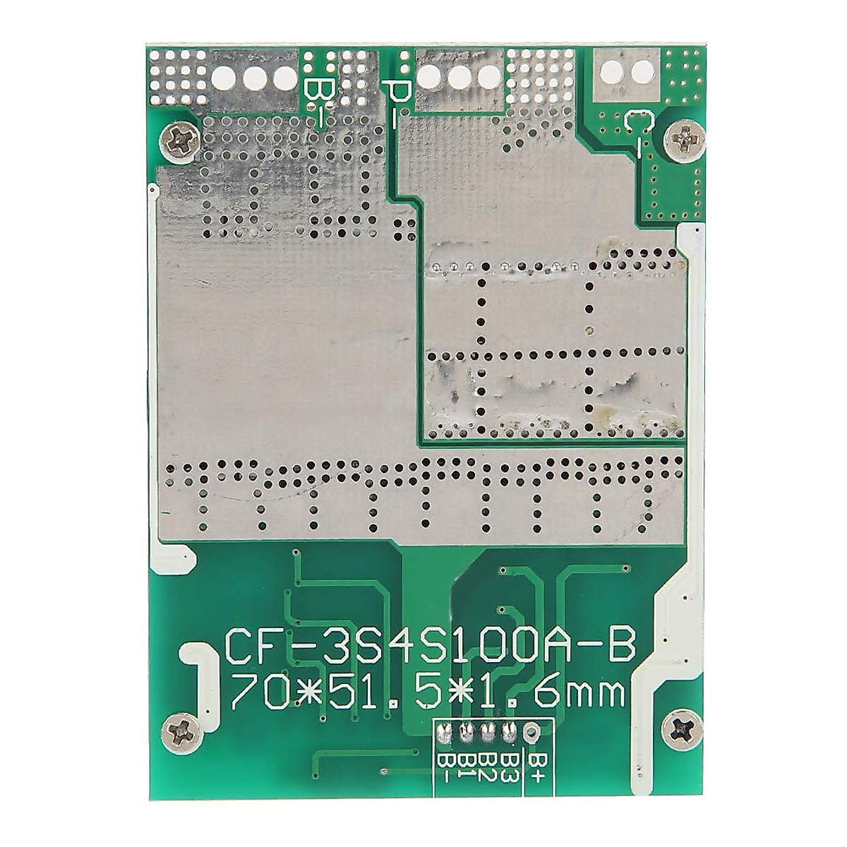 Lithium Iron Battery Protection Board, 4S 100A 12V LiFePO4 LFP Batterty Protection Module Board 1pc with The Balance Function