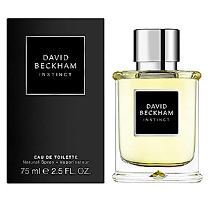 David Beckham Instinct EDT Spray For Men, 2.5 Ounce