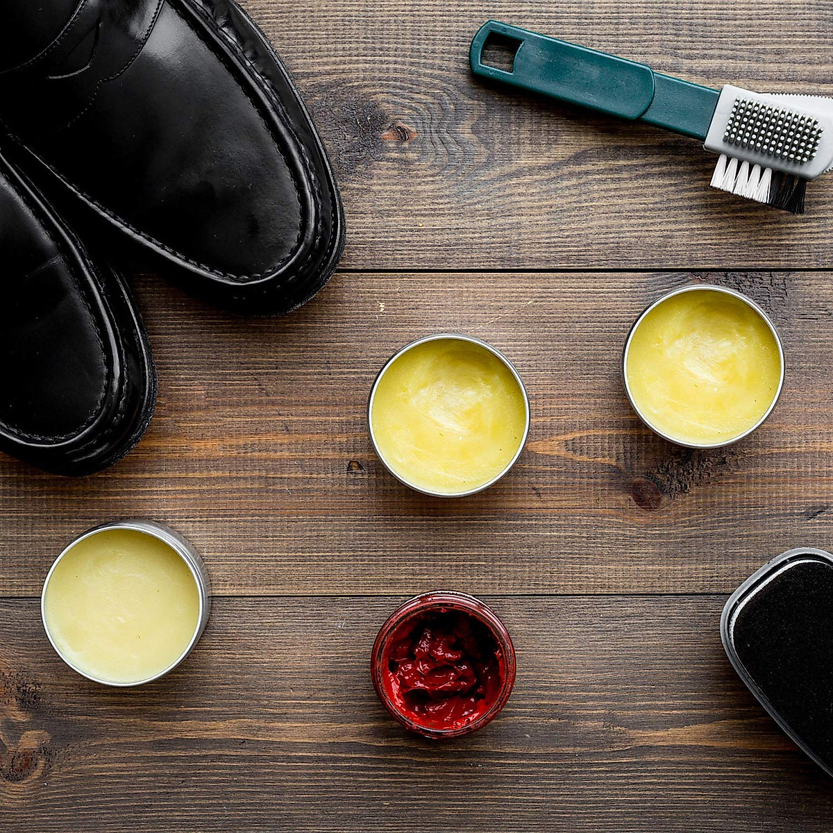 TecUnite 1/2 oz Metal Tins with Lids Mini Tin Containers Aluminum Small Round Cans Silver Screw Top(48 Pack)