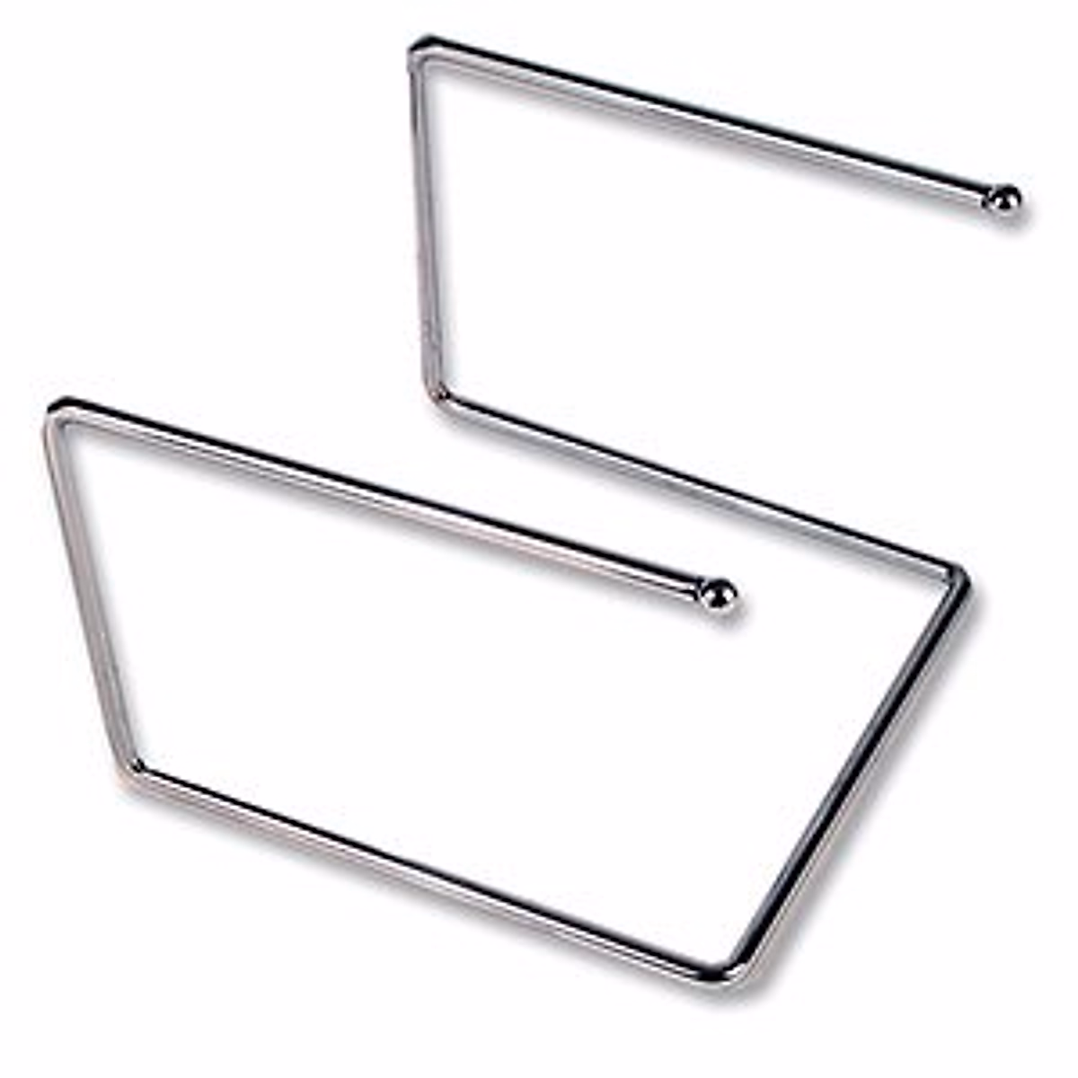 Royal Industries Pizza Tray Stand, Chrome Plated 12'' x 12'' x 7'' High, Silver