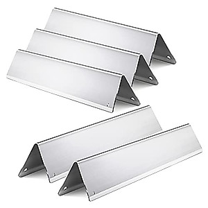 Grill Replacement Parts Heat Plate for Weber Spirit 300 Series,15.3 inch Flavorizer Bar for Weber Spirit 300 E-310 E-320 Series,5 Pack