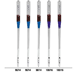 SINGER Leather Sewing Machine Needles, Size 90/14, 100/16 - 5 Count