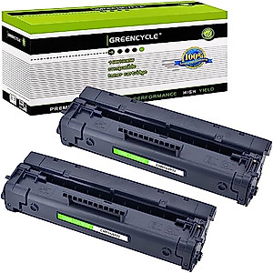 greencycle 2 PK C4092A 92A Black Toner Cartridges Compatible for HP Laserjet 1100 3200 1100a 3200se