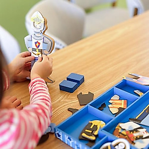 Melissa & Doug Joey Magnetic Wooden Dress-Up Pretend Play Set (25+ pcs) for Toddlers and Preschoolers Ages 3+