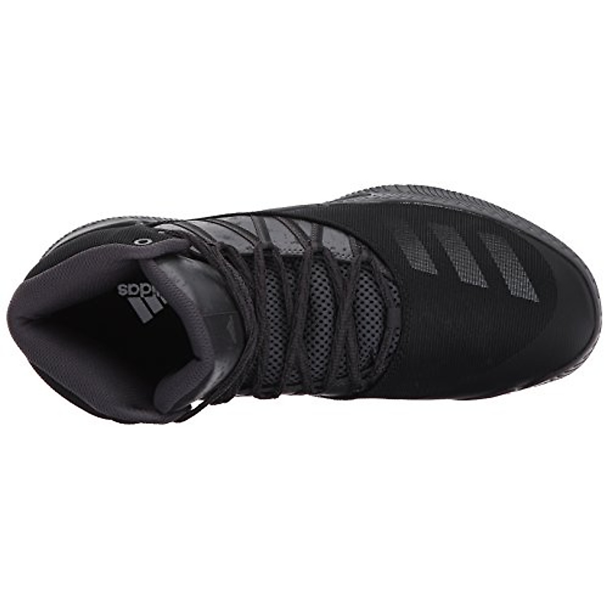 adidas Men's Ball 365 Inspired Basketball Shoe, Black/Utility Black/White, 8 Medium US