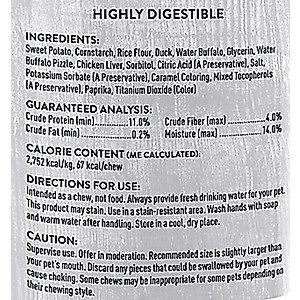 AccessiPets Dog Chews Bundles for All Sized Dogs, Rawhide Free Alternative 6 inch Duck Wrapped Bully Sticks Bundle with 1 Dog Waste Roll (Duck, 5 Count)