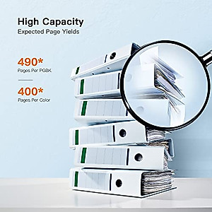 E-Z Ink (TM Compatible Ink Cartridge Replacement for Canon PGI-220 CLI-221 PGI220 CLI221 to use with Pixma MX860 MX870 MP620 MP640 MP560(1 Large Black, 1 Cyan, 1 Magenta, 1 Yellow, 1 Black) 5 Pack