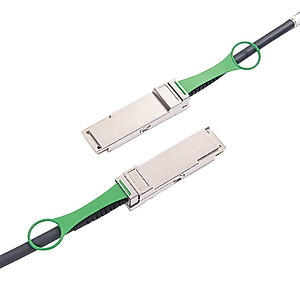 40G QSFP+ DAC Cable - 40GBASE-CR4 Passive Direct Attach Copper Twinax QSFP Cable for Arista CAB-Q-Q-3M Devices, 3-Meter(10ft)