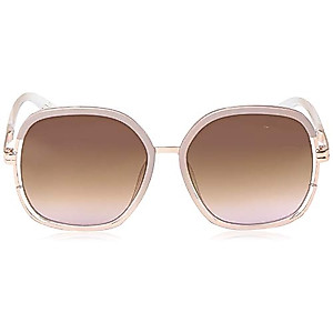 Jessica Simpson Women's J5443 Retro Vintage Square Sunglasses with UV400 Protection - Glamorous Sunglasses for Women, 60mm