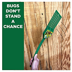 BILLY-BOB Multi-Purpose Heavy Duty Fly Swatter - 2 Pack - Fly Swatter with Bug Scooping Compartments