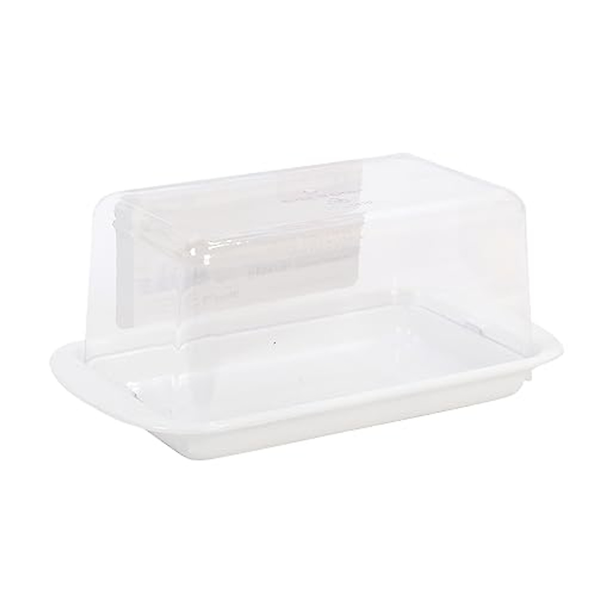 Butter Dish, Holds 1-lb (454g), 5.5x3.5x3.25 Inch