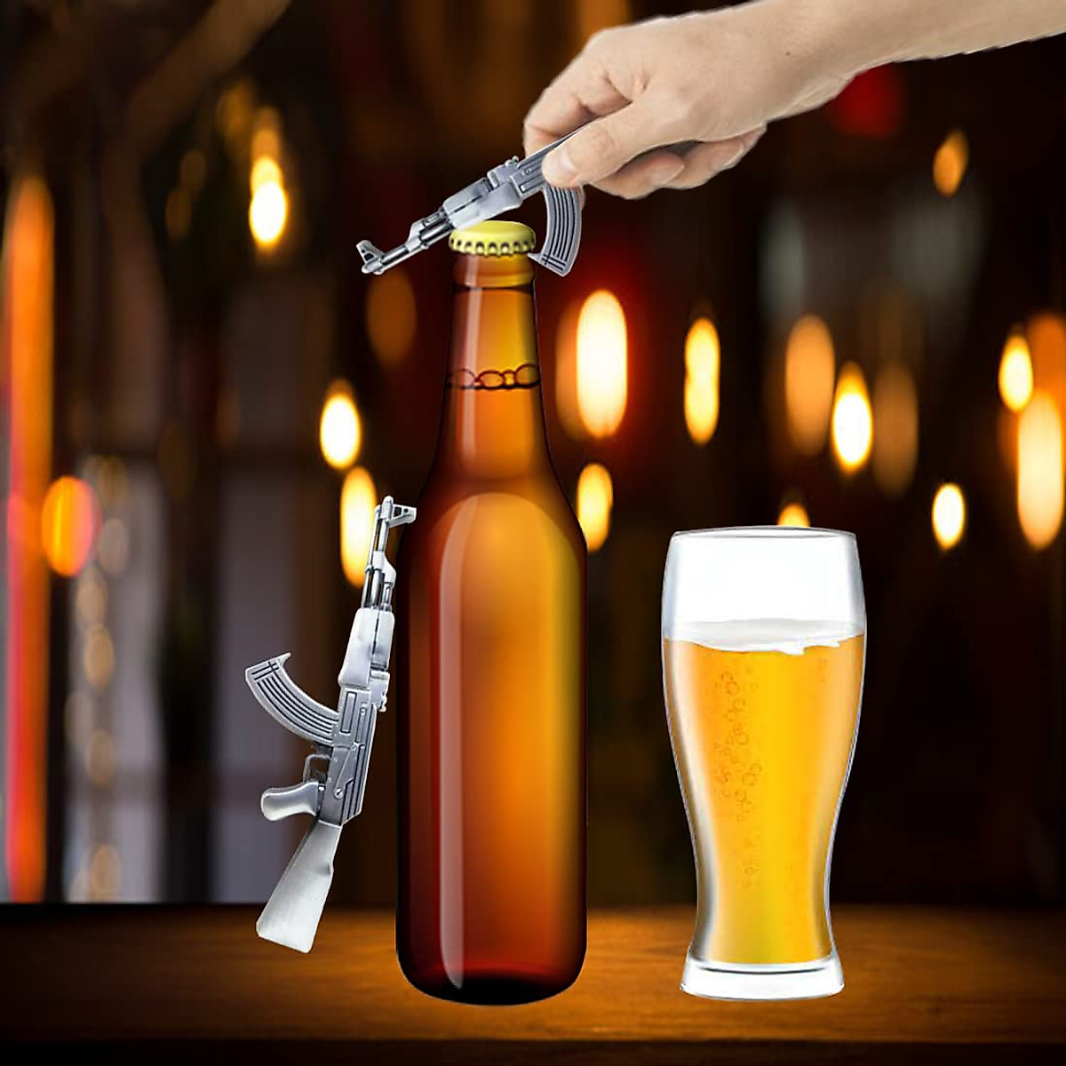 50 Cal Shot Glass,Army Men Bottle Opener,Army Gift for Men in Military,Green Army Bottle Opener,Sergeant Gifts Army,Army Themed Gifts,Shot Accessories Drinking,Cool Shot Glasses for Men