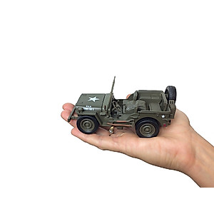 Jeep Willys U.S.A. Army Green 1/32 Diecast Model Car by New Ray