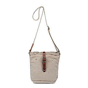 Forest Canvas Crossbody Bag (Slate)