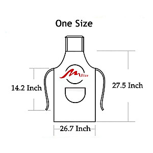ZMvise Personalized Kitchen Apron Custom Your Design Text Logo Women Men Aprons