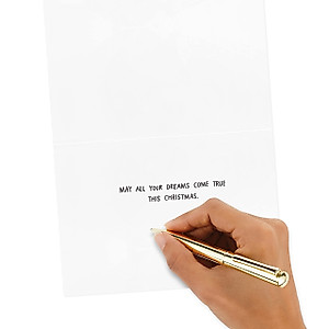 Hallmark Shoebox Funny Boxed Christmas Cards Assortment, Festive Cartoons (4 Designs, 24 Cards with Envelopes)