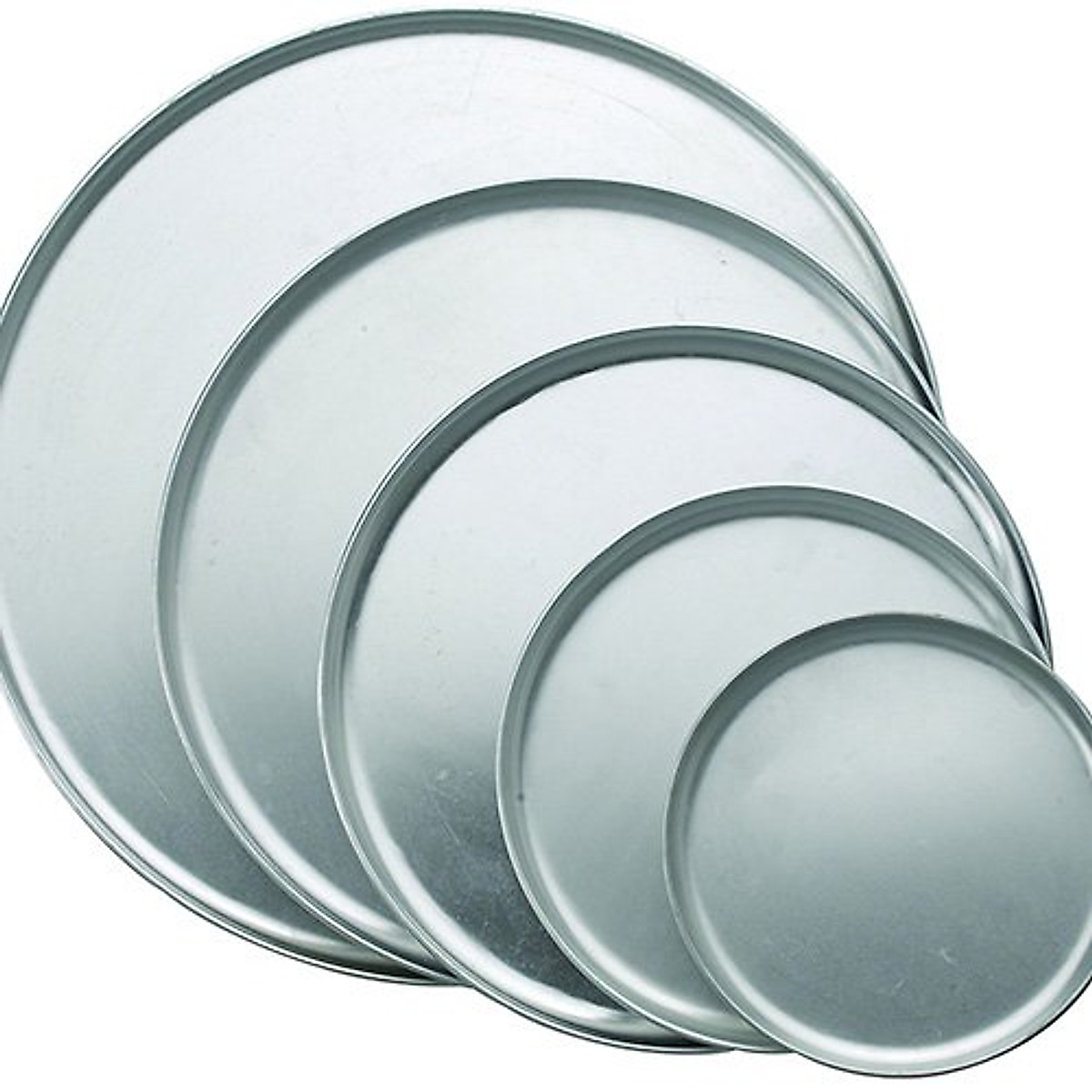 Central Restaurant APZC-16 Coupe Pizza Pan, 16" Diam.