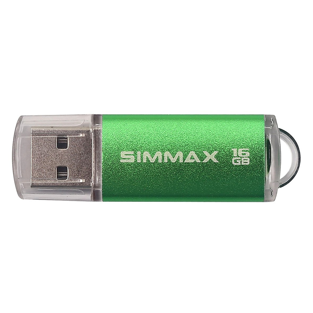 SIMMAX USB Flash Drives 5 Pack 16GB USB 2.0 Flash Drive Memory Stick Thumb Drive Pen Drive with Led Indicator (Blue Green Black Red Purple)