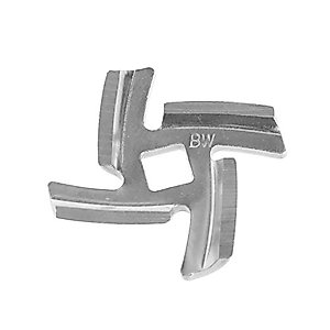 Forgun 1Pc 50mm Diameter Stainless Steel Meat Grinder Blade Spare Part for Moulinex HV6