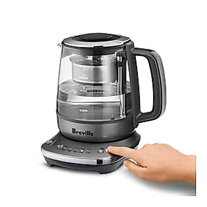Breville BTM700SHY Tea Maker Compact, Smoked Hickory