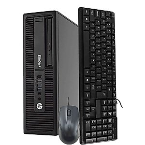 HP EliteDesk 800 G1 Small Form Desktop Computer - Intel i7-4770, 16GB Ram, 2TB SSD + 500GB HDD, WI-FI, NVIDIA GT 710 HDMI 4K Support, VGA - Windows 10 Pro (Renewed)