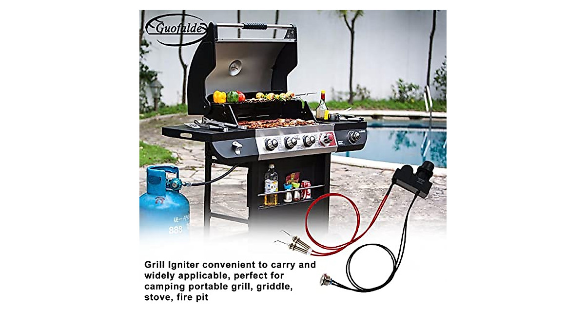GUOFALDE Grill Igniter: Easy Push Button Ignition System