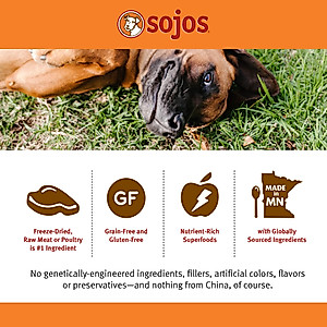 Sojos Complete Lamb Recipe Dehydrated Dog Food, 7 lb