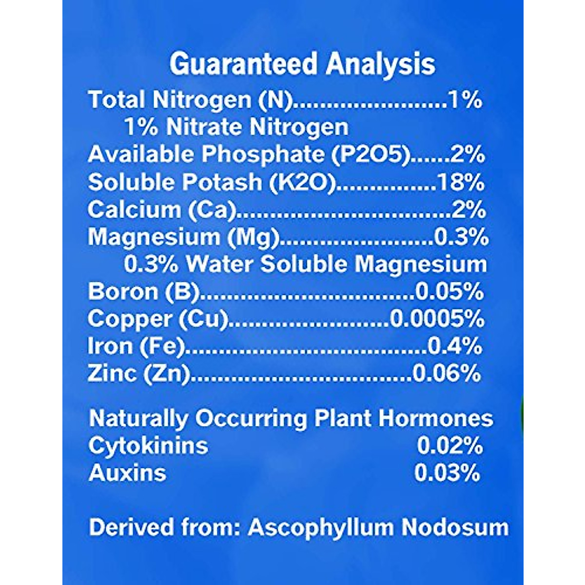 Easy Weed Soluble Seaweed (3.5 oz) Soluble Kelp Supplement | for All Plants & Gardens | Makes UP to 385 GALLONS | Blue Planet Nutrients