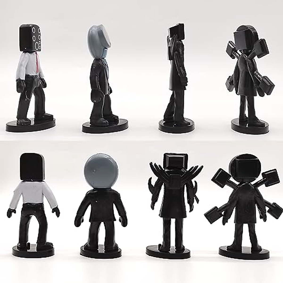 Skibi-Toilet Toy Figure,12pcs Skibi-Toilet Cool Game Character Action Toy Figure for Kids