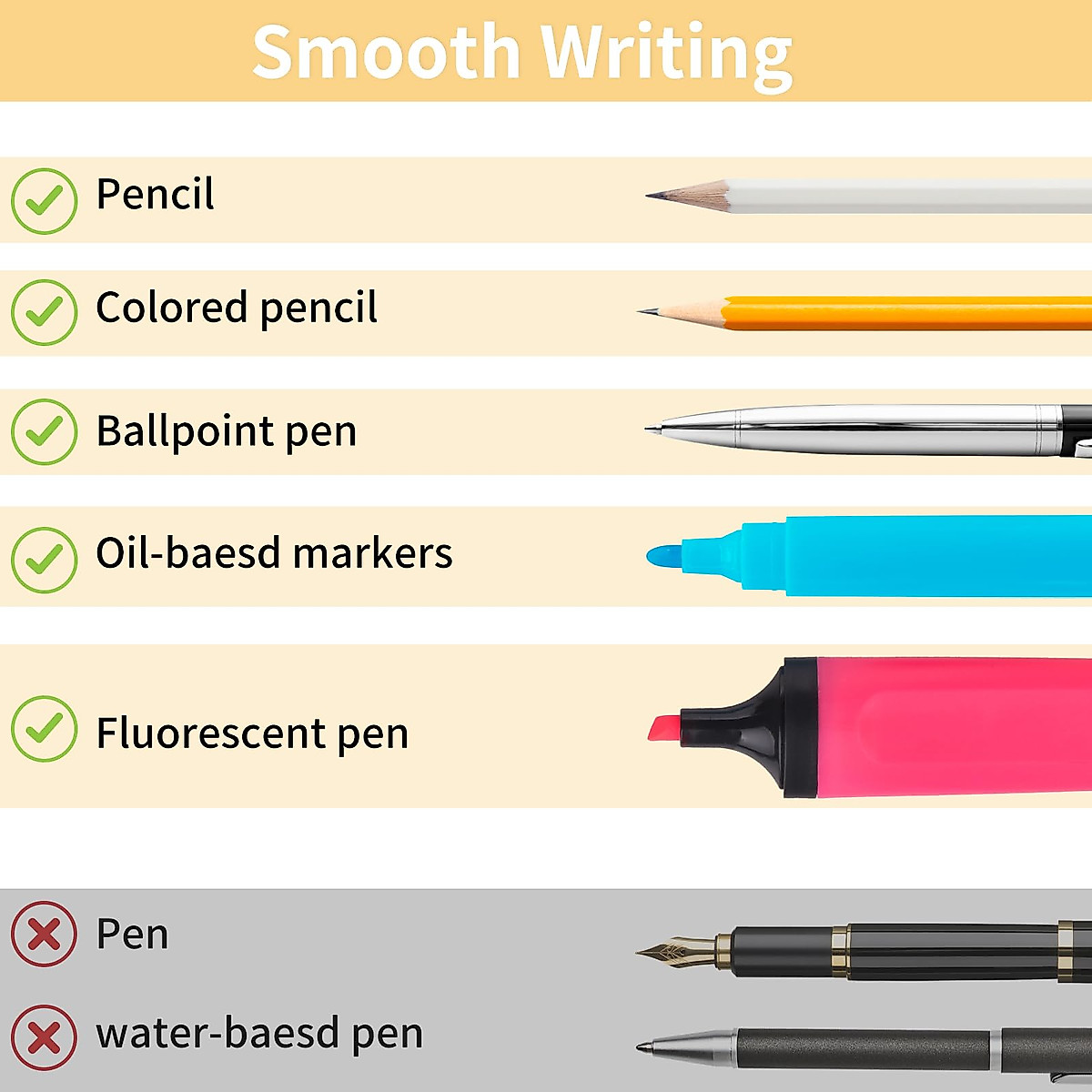 EOOUT 300 Sheets Pastel Transparent Sticky Notes, 6 Pads, 3x3 Inch, 6 Colors Clear Self-Sticky Notes, Translucent Adhesive Sticky Notes, for Bible Tabs, Book Tabs, School Supplies for College, Office