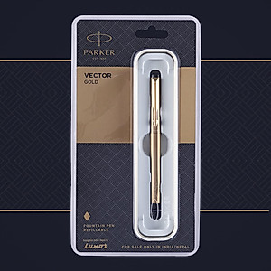 Parker Vector Gold Fountain Pen