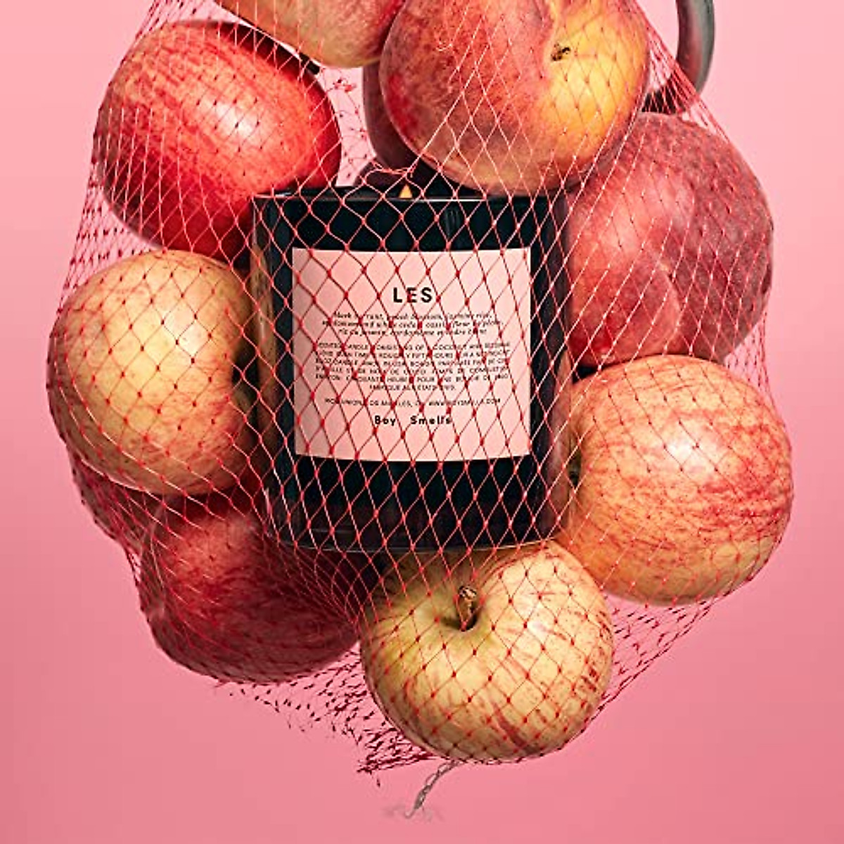 Les Boy Smells Candle | 50 Hour Long Burn | Coconut & Beeswax Blend | Luxury Scented Candles for Home (8.5 oz)