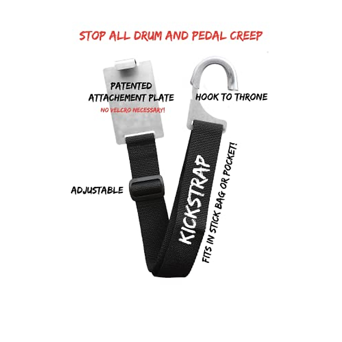 KickStrap - Stops all drum and pedal slide