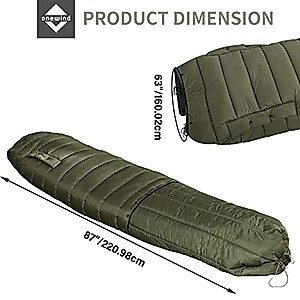 onewind XL Top Quilt with Footbox, Deluxe Quilt Poncho Recycled Nylon Fabric Dupont Sorona Filling Lightweight and Portable Hammock Over Quilt Sleeping Bag Alternative for Camping Backpacking Hiking