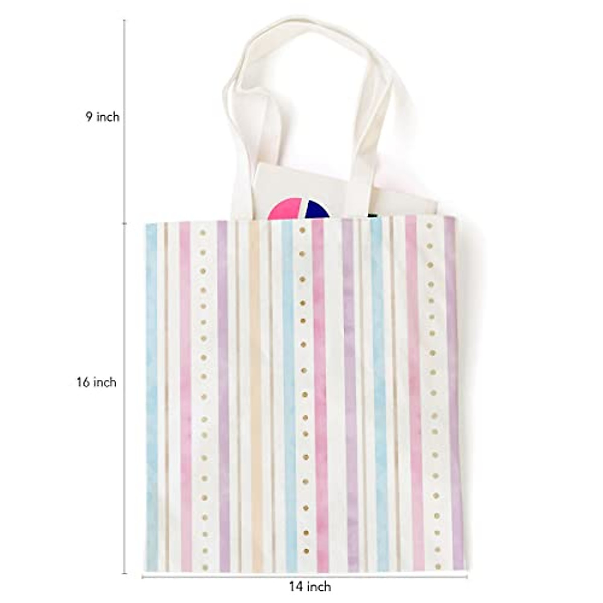 Inspiring gifts for Women, Rainbow Bags for Girls Women, Rainbow Tote Bag for Her Teeny, Rainbow Wall, Daughter Granddaughter