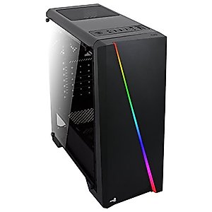 AeroCool Cylon RGB Mid Tower with Acrylic Side window, Black