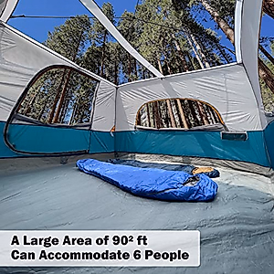 UNP Camping Cube | Canopy Inner Tent for 10' x 10' ft Pop Up Canopy Tent Fully Vented Roof Easy Set Up Enclosed Canopy(Canopy/SHELTER NOT Included)