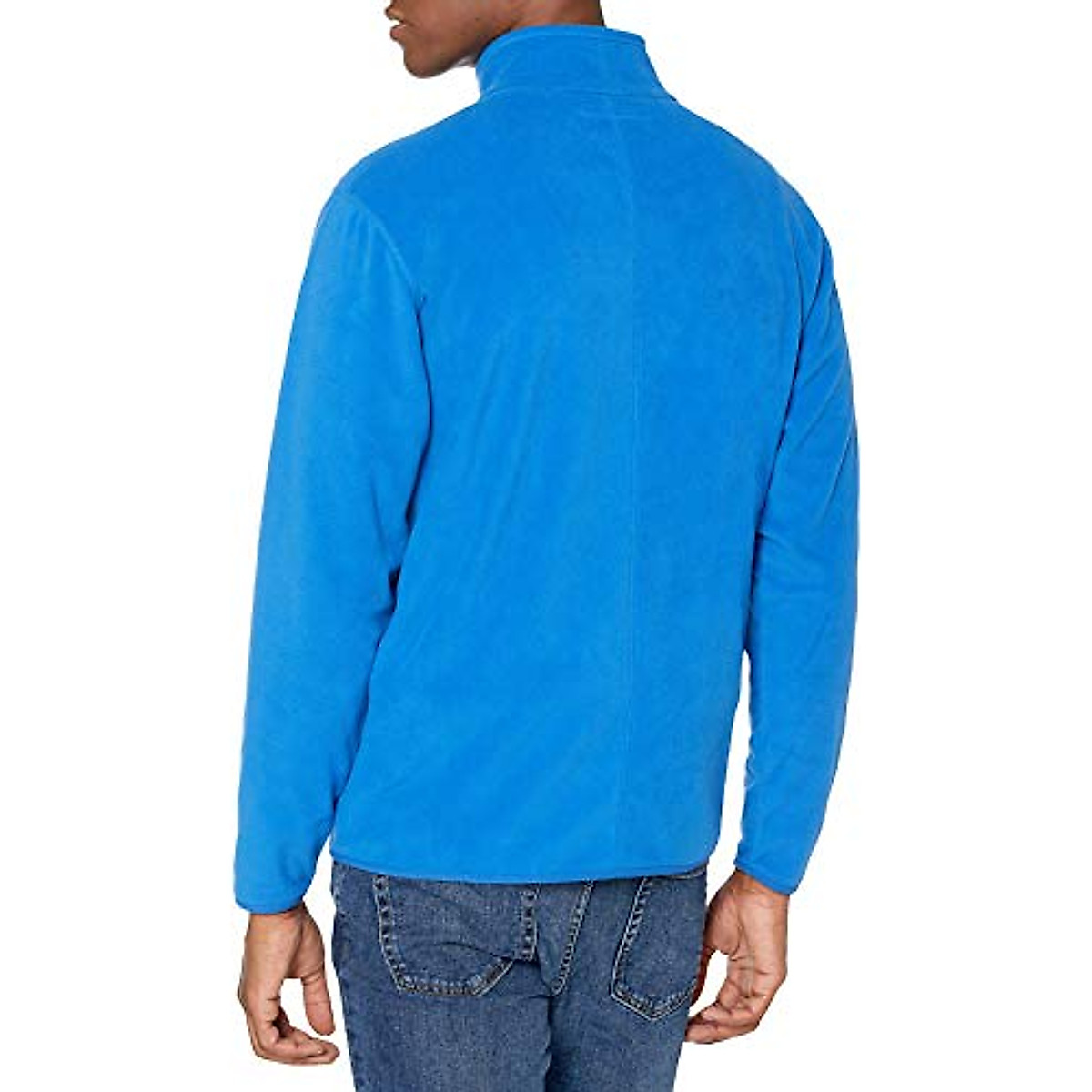 Amazon Essentials Men's Full-Zip Polar Fleece Jacket (Available in Big & Tall), Cobalt Blue, XX-Large
