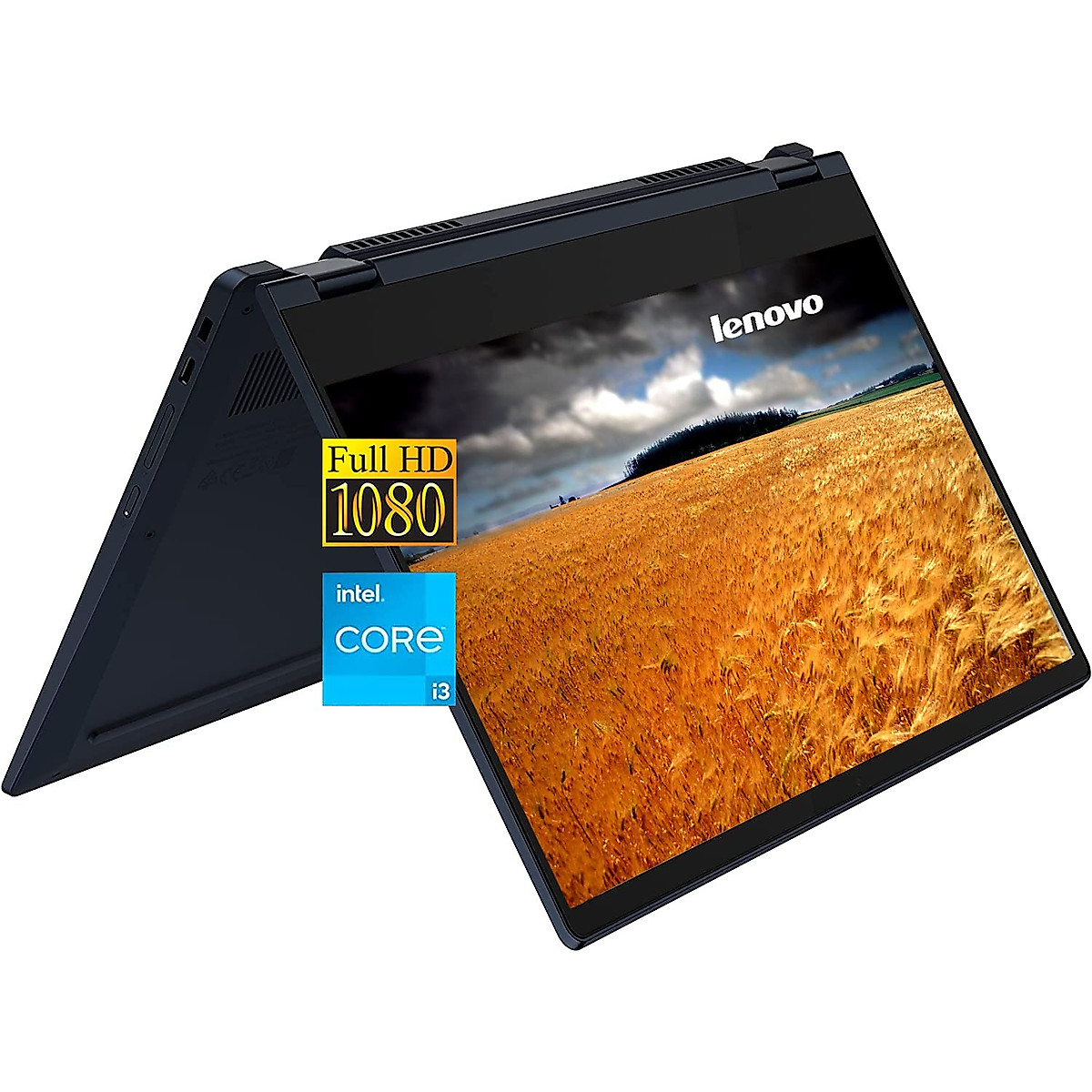 Lenovo 2022 IdeaPad Flex 5i Chromebook Laptop, 13.3 Inch FHD Touch Display, Intel Core i3-1115G4, 8GB RAM, 512GB SSD, Wi-Fi 6, Bluetooth 5.1, Chrome OS, Bundle with JAWFOAL